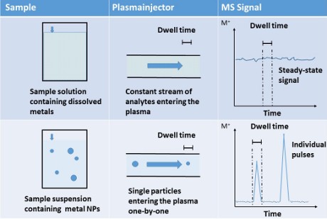 Single particle detection by ICP-MS: From particles via ion clouds to signals | EVISA's News