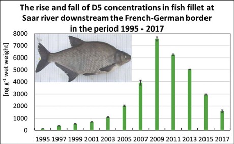 Cyclic volatile methylsiloxanes in archived German freshwater fish ...
