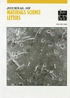 Journal of Materials Science Letters | EVISA's Journals Database