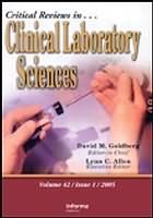 Critical Reviews in Clinical Laboratory Science | EVISA's Journals Database