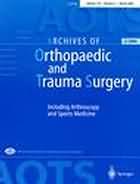 Archives of Orthopaedic and Trauma Surgery | EVISA's Journals Database