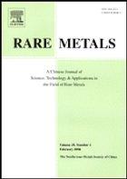 Rare Metals | EVISA's Journals Database