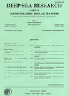 Deep Sea Research Part A. Oceanographic Research Papers | EVISA's ...
