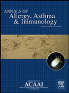 Annals of Allergy, Asthma, & Immunology | EVISA's Journals Database