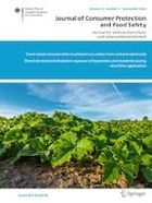 Journal of Consumer Protection and Food Safety = Journal für ...